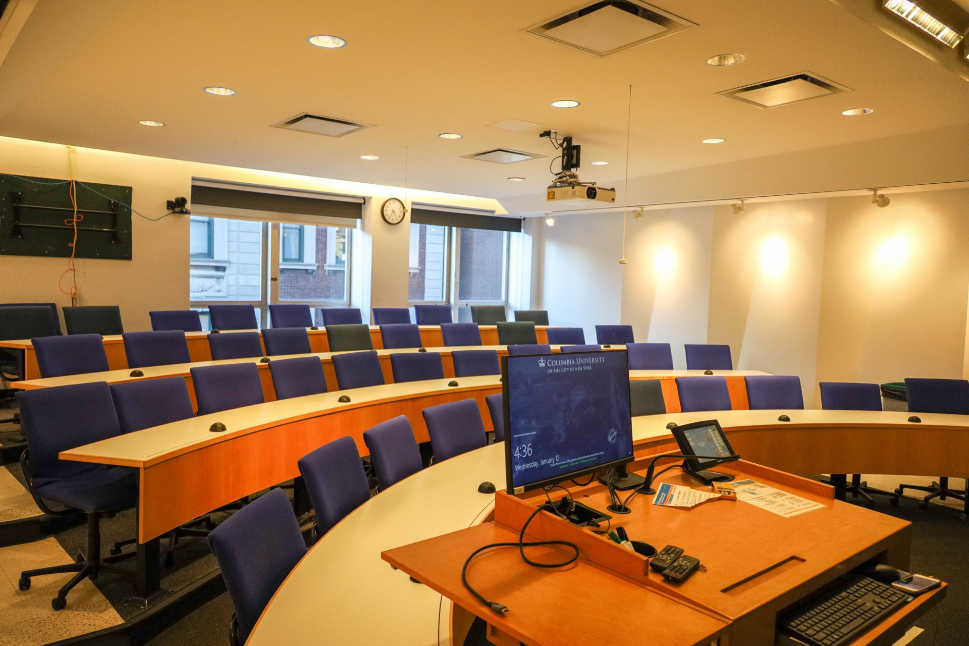 Uris Classroom Information and Photos | University Registrar